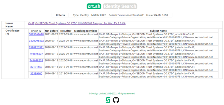 crt.shの使い方（サーバー証明書の検索） | Japanese PKI Blog