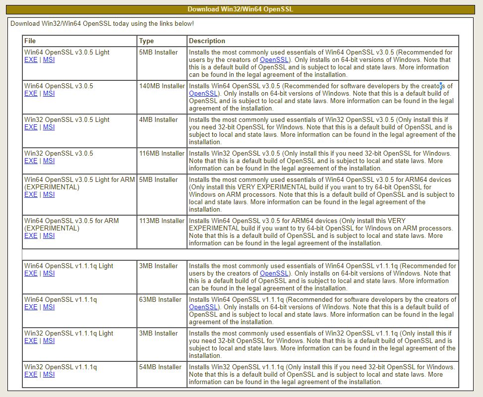 OpenSSLインストール手順（Windows 11） | Japanese PKI Blog